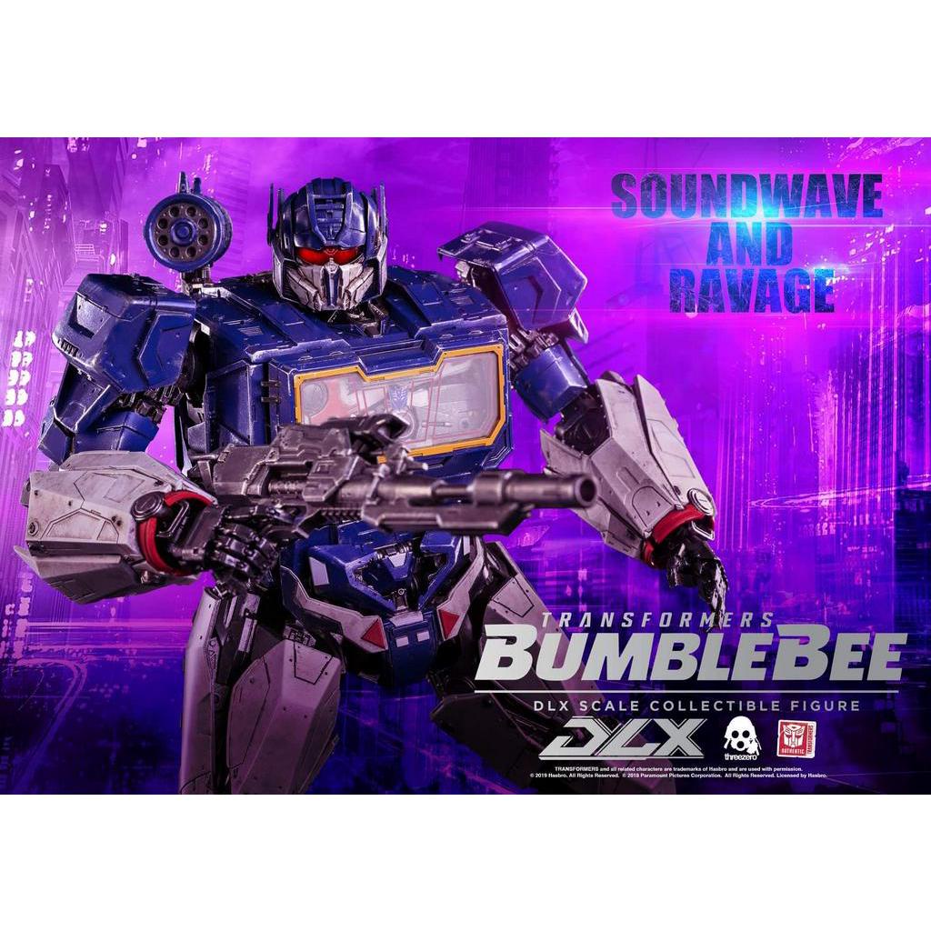 ThreeZero x HASBRO Transformers DLX Collectible Series: SOUNDWAVE AND ...