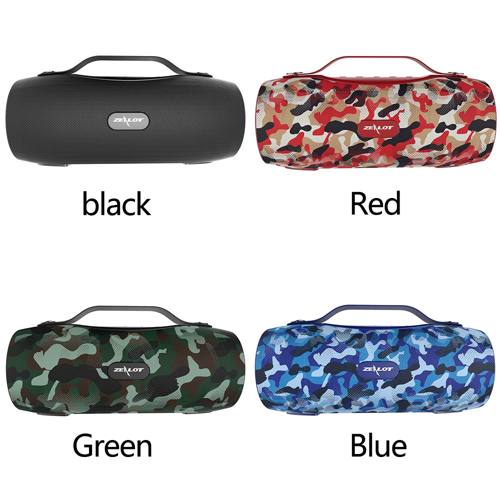 ZEALOT S29 Outdoor Portable Wireless Bluetooth Speaker with FM Radio TF ...