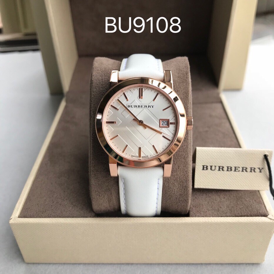 sDYV พร้อมสต็อก ！นาฬิกาผู้หญิง classic Burberry watch BU9131 diamond ...