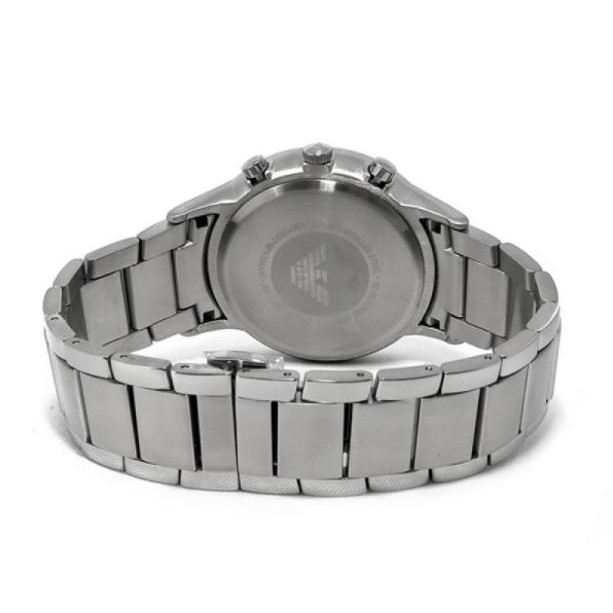 FashionEmporio Armani Chronograph Watch Renato Silver Stainless Steel ...
