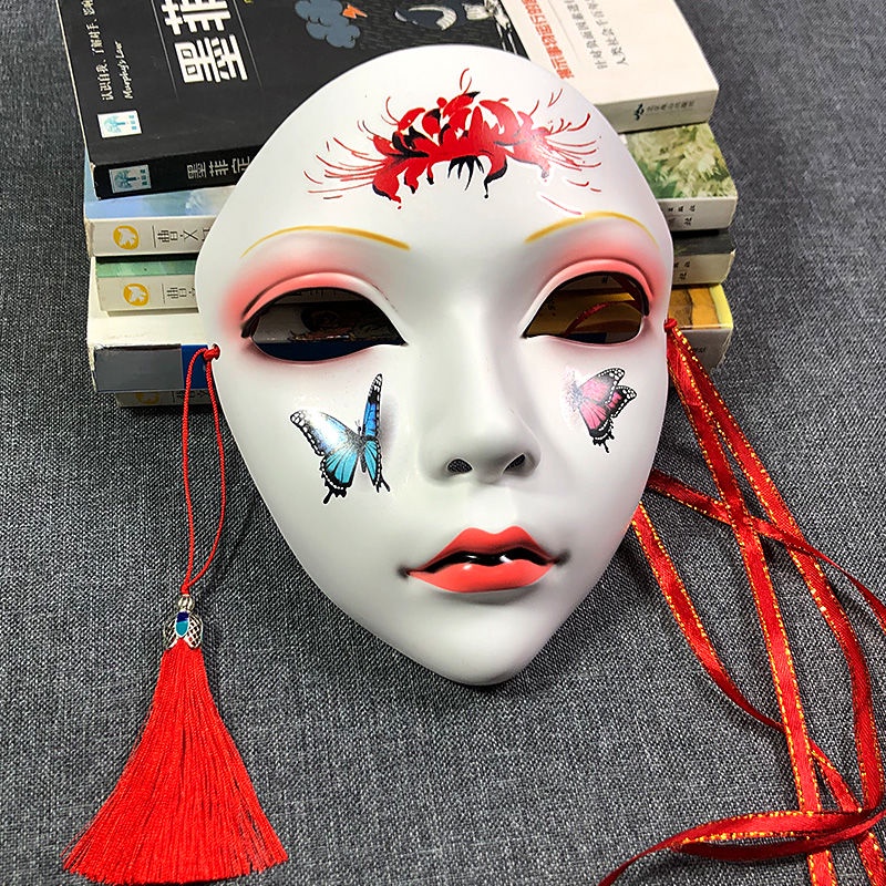 Animism full face mask Chinese suit COS antique fairy national style ...