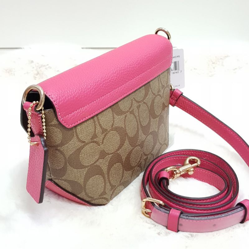 ★ ส่งฟรี Ems Coach Karlee crossbody พร้อมส่ง ★ New ของแท้100% - 24all - ThaiPick