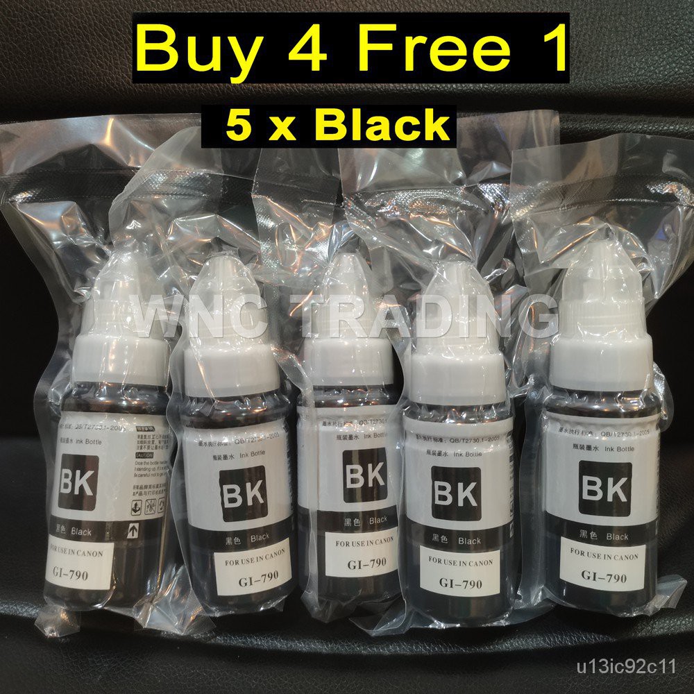 Canon GI-790 Refill Ink Compatible For CANON G Series g1000 g2000 g3000 ...