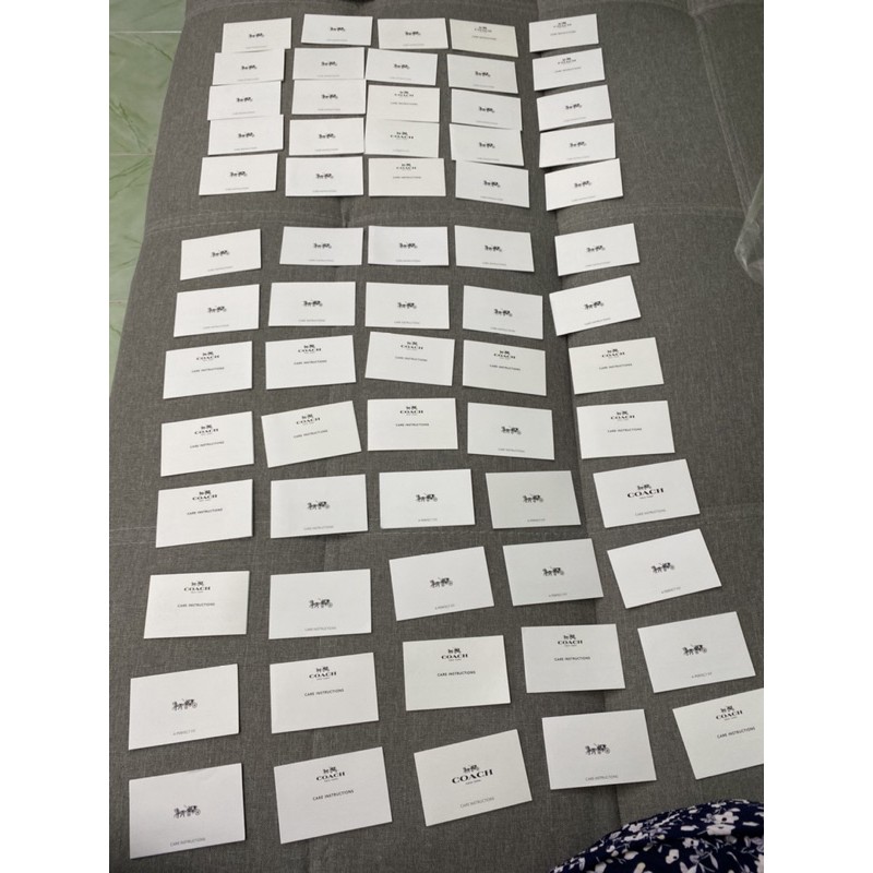 Care Card Coach แท้ขายเหมา | Shopee Thailand