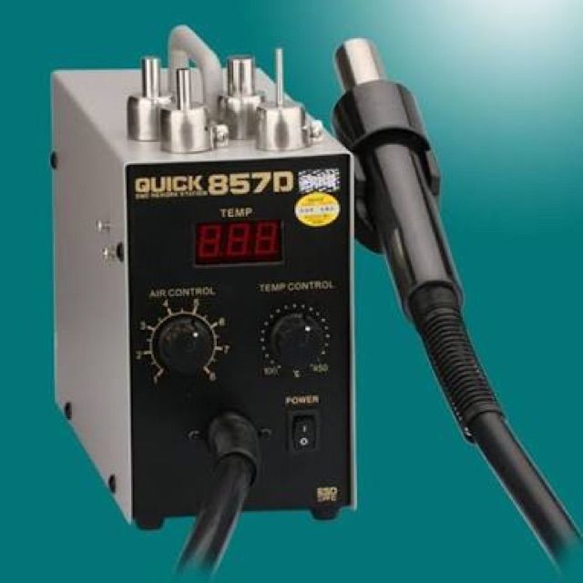 Hot Air เครื่องเป่าลมร้อน Quick 857D และ Quick 857DW+ ของแท้ | Shopee ...