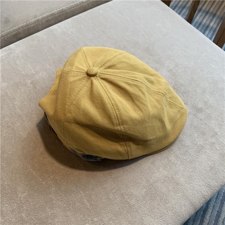 2022prettyTopi Sesuai Wajah Bulat Jepun Keperibadian Sastera Retro Topi ...