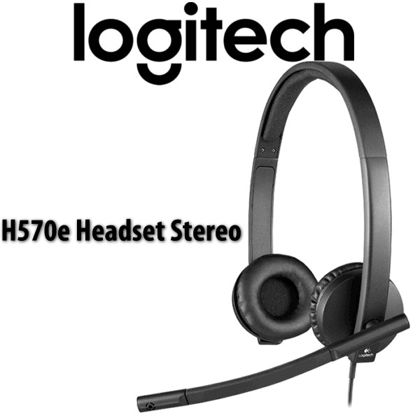 หูฟัง Logitech H570E USB Stereo Headset | Shopee Thailand