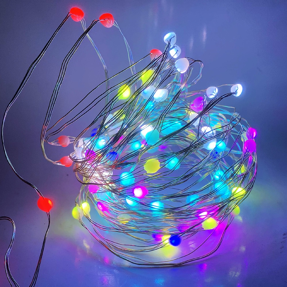 กังวล -ฟรีG40 LED Solar String Lights Outdoor Waterproof Shatterproof ...