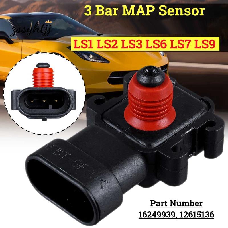 3 Bar Air Intake Pressure MAP Sensor for Chevrolet Sierado Suburban ...
