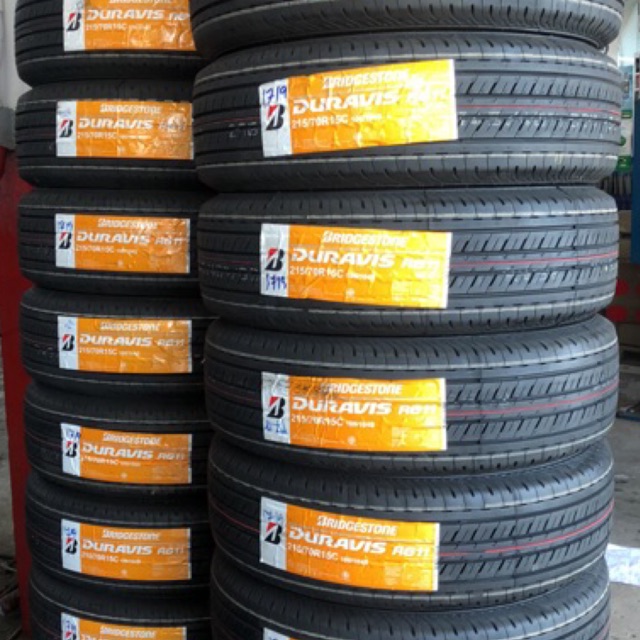 ยางBRIDGESTONE รวมใส่ DURAVIS R611 215/70r15 บริดสโตน ทน อึด ยางรถกระบะ ...