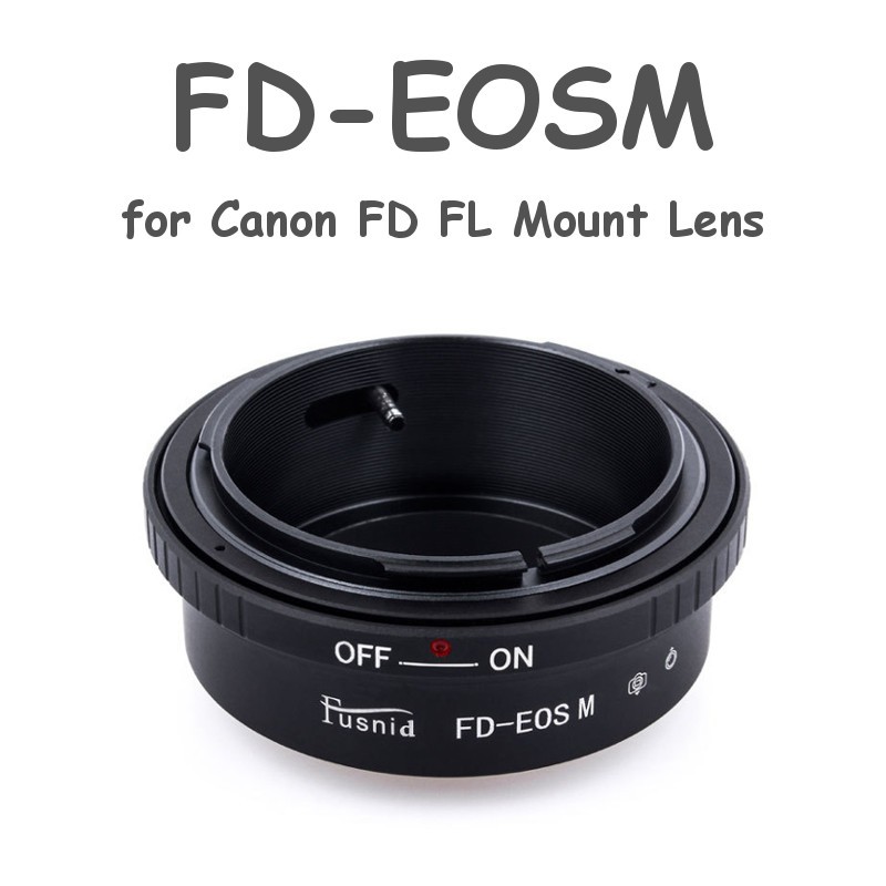 Lens Adapter for FD FL Mount Lens FD-EOS FD-EOSM FD-EOSR FD-FX FD-M43 ...