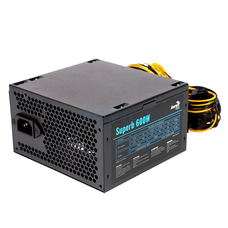AeroCool PSU (FULL) Superb 600W - adviceit_officialshop - ThaiPick