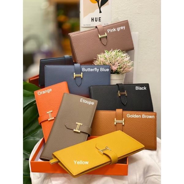 ส่งฟรี️ กระเป๋าสตางค์ใบยาว H Wallet Leather Togo - bebagstore - ThaiPick