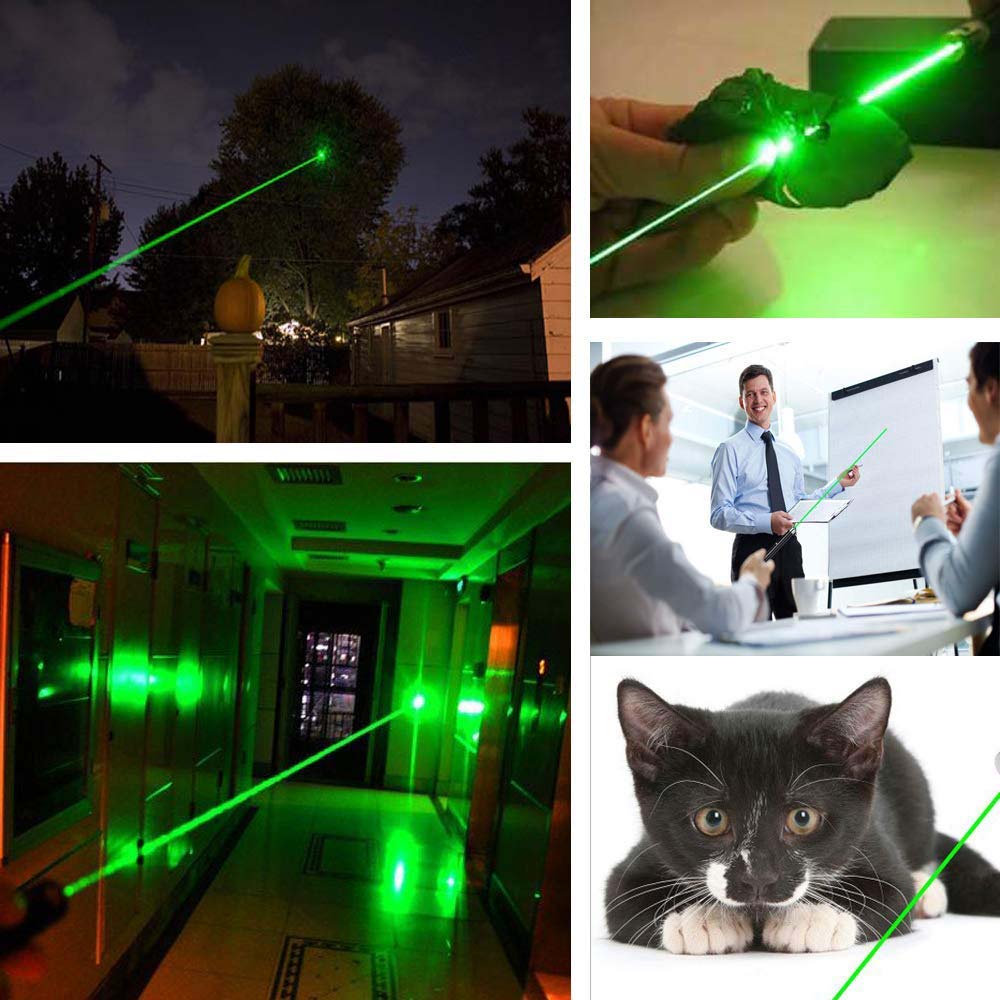 Laser Sight Pointer USB 5MW High Power Green Red Dot Laser Light Pen ...
