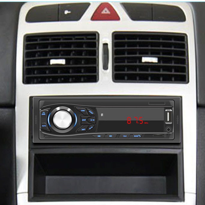 (จัดส่งฟรีพร้อมใช้งานในกรุงเทพ) เครื่องเล่น mp3 ในรถยนต์ Car Bluetooth Stereo MP3 Player in Dash ...