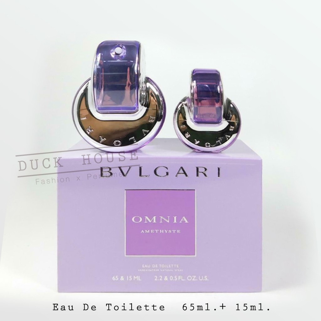น้ำหอม Bvlgari Omnia Amethyste Set EDT 65ml.+15ml. ของแท้100% - duckhouse.store - ThaiPick