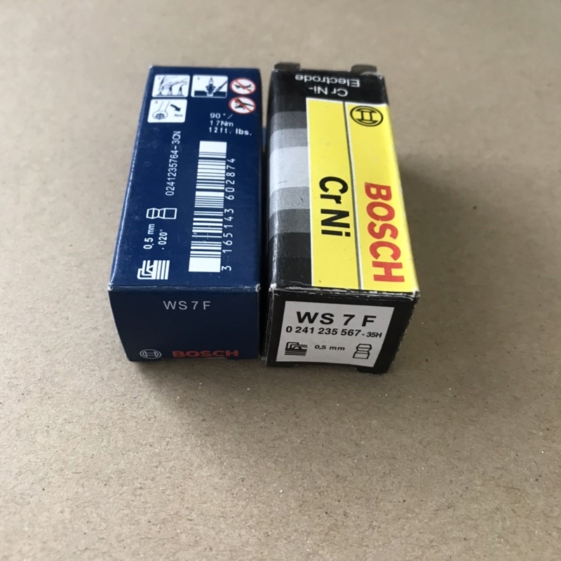 หัวเทียนเครื่องตัดหญ้า พ่นยา เลื่อยยนต์ BOSCH WS7F ของแท้!!! | Shopee ...