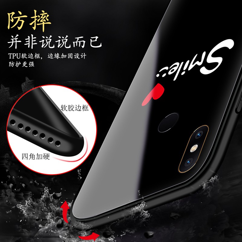 แนะนํา เคสป้องกันโทรศัพท์มือถือกระจกนิรภัย แบบนิ่ม สไตล์เกาหลี และญี่ปุ่น สําหรับ Xiaomi Redmi ...