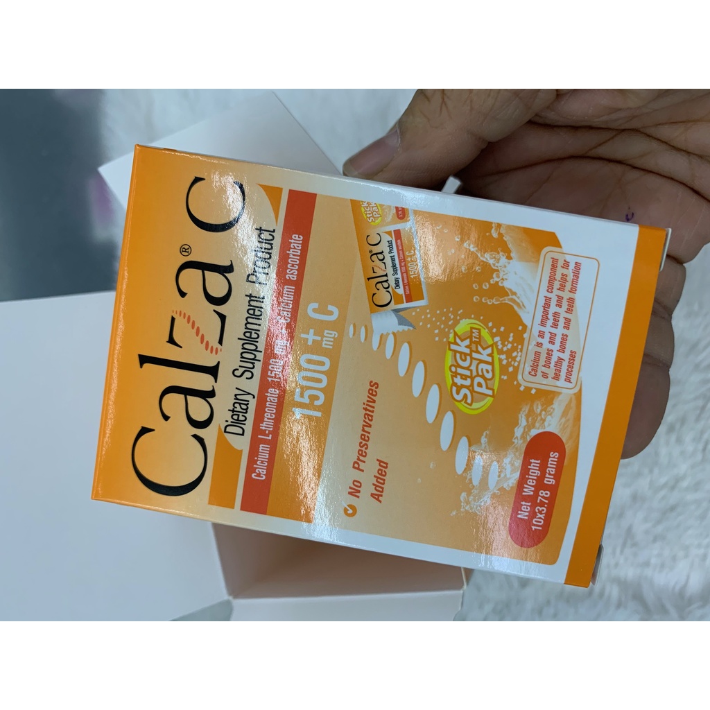 GCH แคลซ่า ซี CalzaC ผลิตภัณฑ์เสริมอาหาร แบบซอง 30 ซอง Good choice for ...
