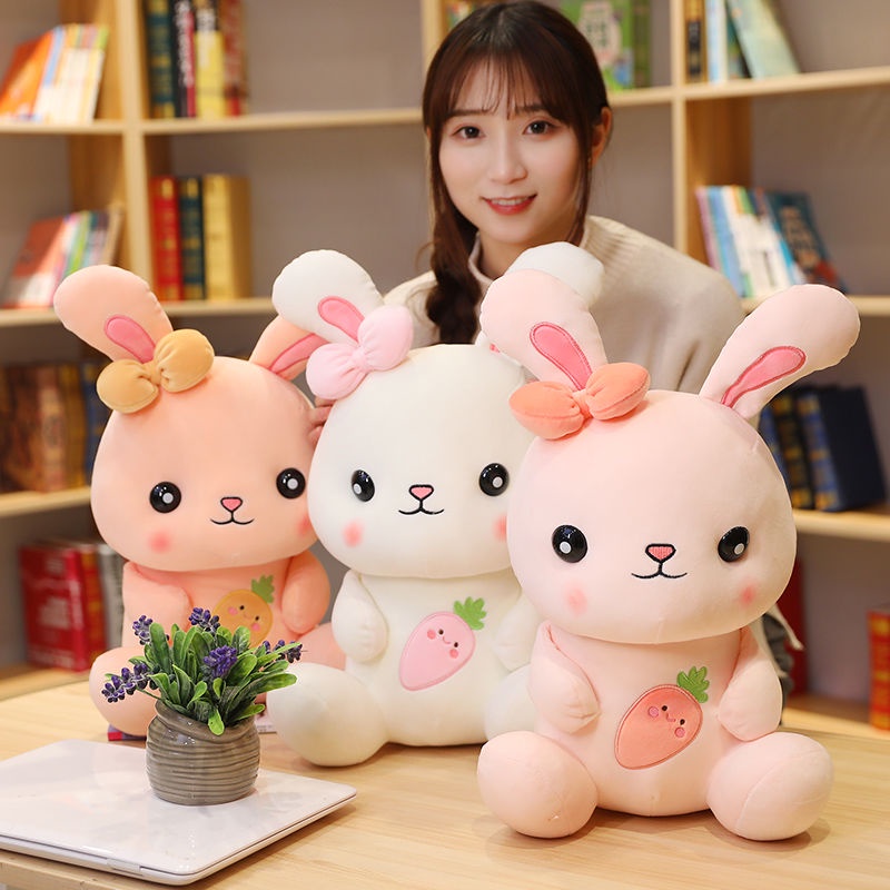 ของเล่นตุ๊กตา Cute Cartoon Bunny lush Toy Doll Children Aease Doll ...