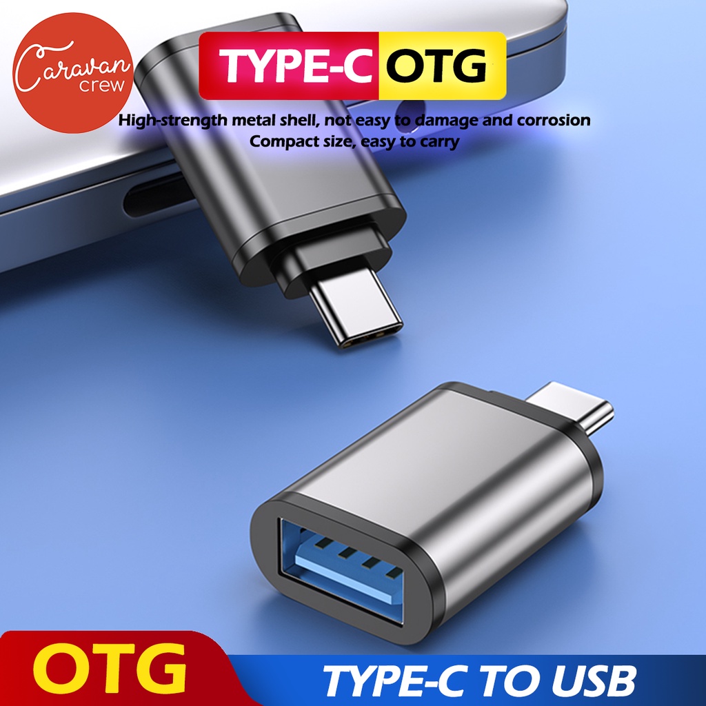 Caravan Crew สายแปลง Type-C OTG hub แบบมีไฟเลี้ยง 3 in 1 Host Cord Adapter Connector Cable ...