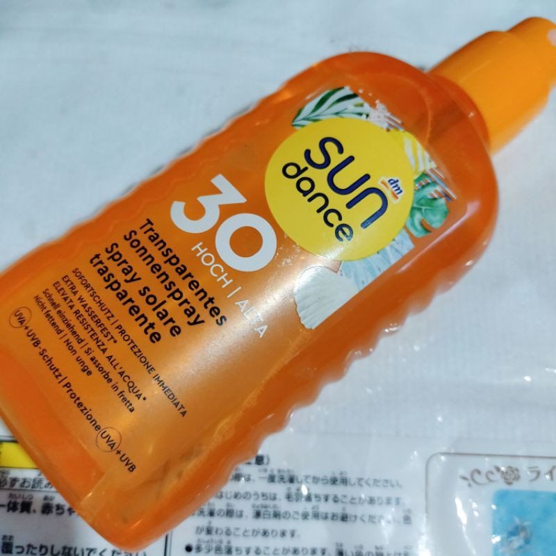 ครีมกันแดด DM Sun dance Sunscreen Spray body Sonnenmilch SPF 30-50 ซัน ...