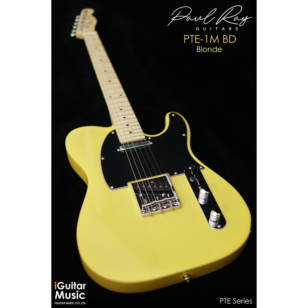 Paul Ray Guitar รุ่น PTE Series กีตาร์ไฟฟ้า by iGuitar Music ...