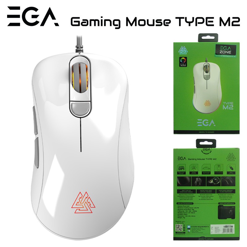EGA Type M2 Gaming Mouse (เมาส์ เกมมิ่ง) - it_2u - ThaiPick