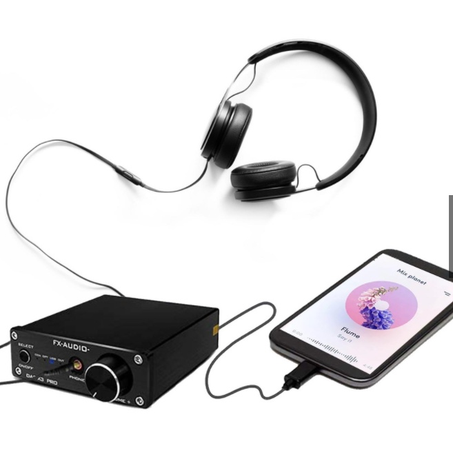 Fx-audio เครื่องขยายเสียงหูฟัง DAC-X3PRO USB DAC ESS9023 CS8416 รองรับ ...