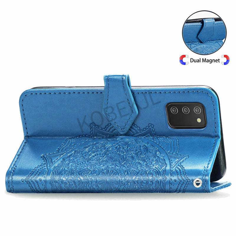 เคสโทรศัพท์หนัง Pu แบบพับได้สําหรับ Samsung Galaxy A02S Sm-A025F ...