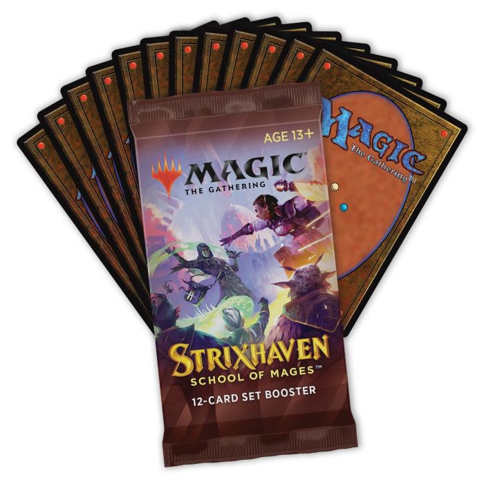 Magic the Gathering Strixhaven School of Mages Set Booster Pack ...