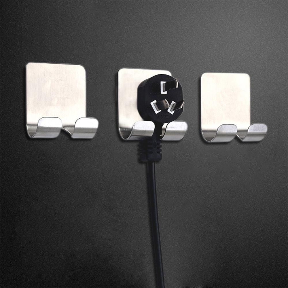 REBUY Convenient Hook Home Sundries Viscose Hooks Wall Hook Rustproof ...