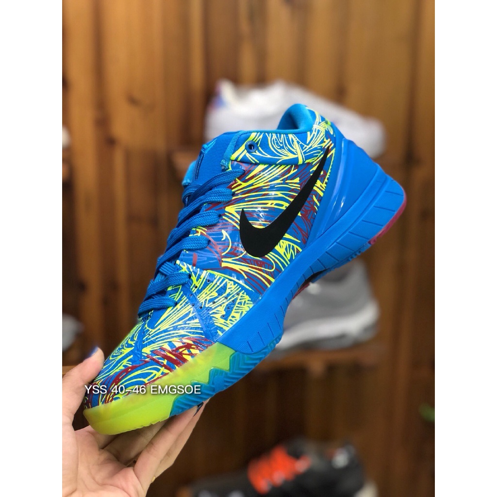 ของแท้ จัดส่งฟรี Nike Kobe 4 Protro ZK4 รองเท้าบาสเก็ตบอล รองเท้ากีฬา ...