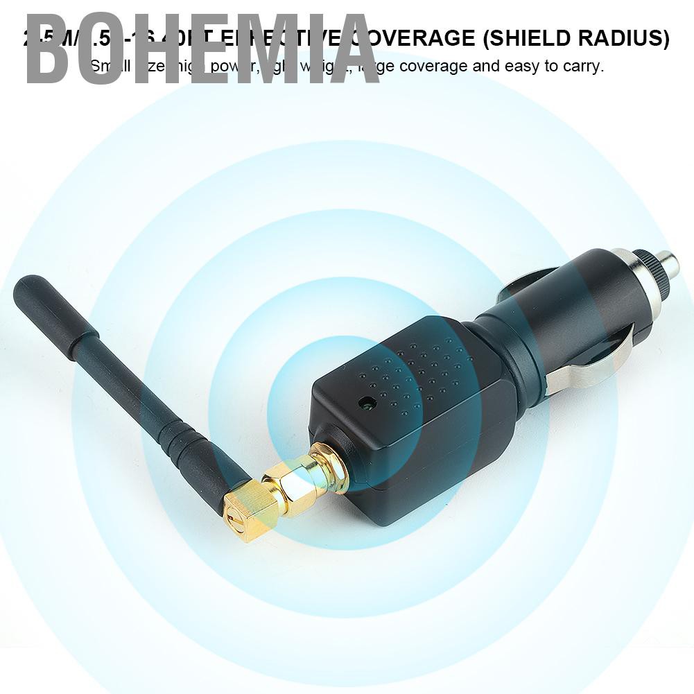 ตัวป้องกันการติดตามรถยนต์โบฮีเมีย Dc12V Gp Sig Nal Interference Blocker ...