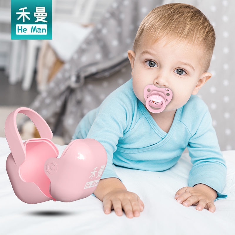 High-end baby silicone pacifier newborn baby comfort pacifier 0-6-18 ...