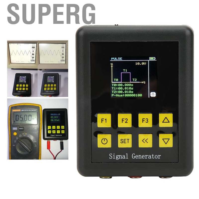 Superg Handheld Signal Generator Pulse Rectangular Sine Triangular Wave ...