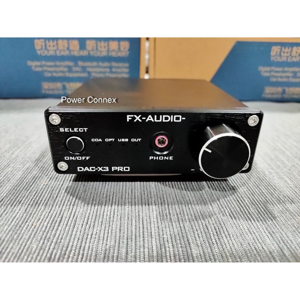 รุ่นใหม่ล่าสุด FX-AUDIO DAC-X3 PRO - power_connex - ThaiPick