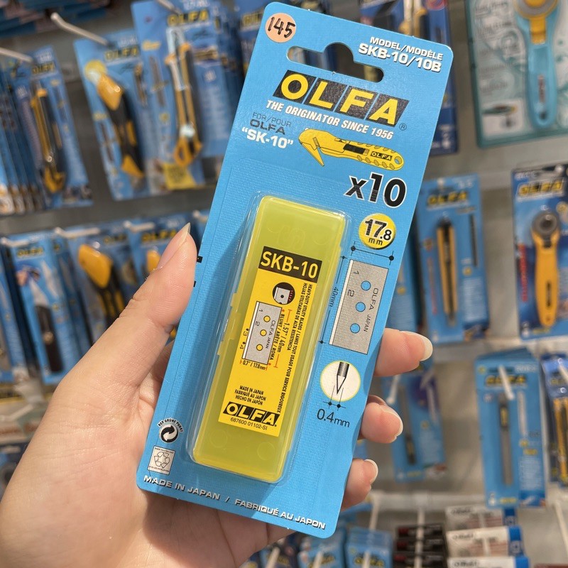 ใบมีดคันเตอร์ (OLFA) SKB-10 / 10B | Shopee Thailand