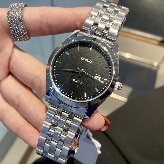 ของแท้ Casio นาฬิกาข้อมือ สายสแตนเลส กันน้ํา แฟชั่นคู่รัก สําหรับผู้ชาย ...