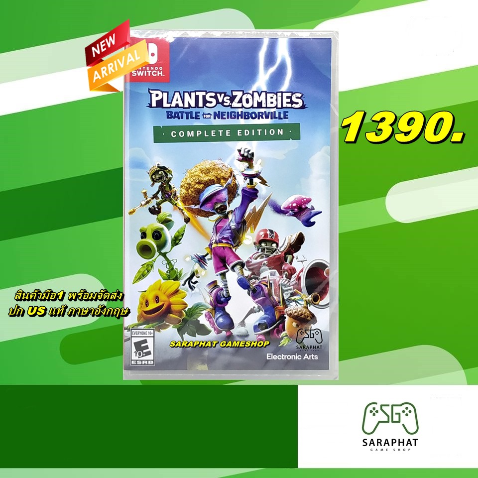 Nintendo Switch Plants vs. Zombies: Battle for Neighborville Complete ...