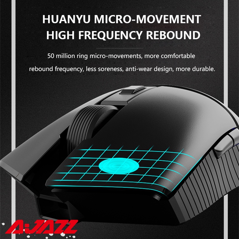 AJAZZ I309Pro Light Weight Mouse Wireless 2.4Hz Dual-mode RGB Mouse ...
