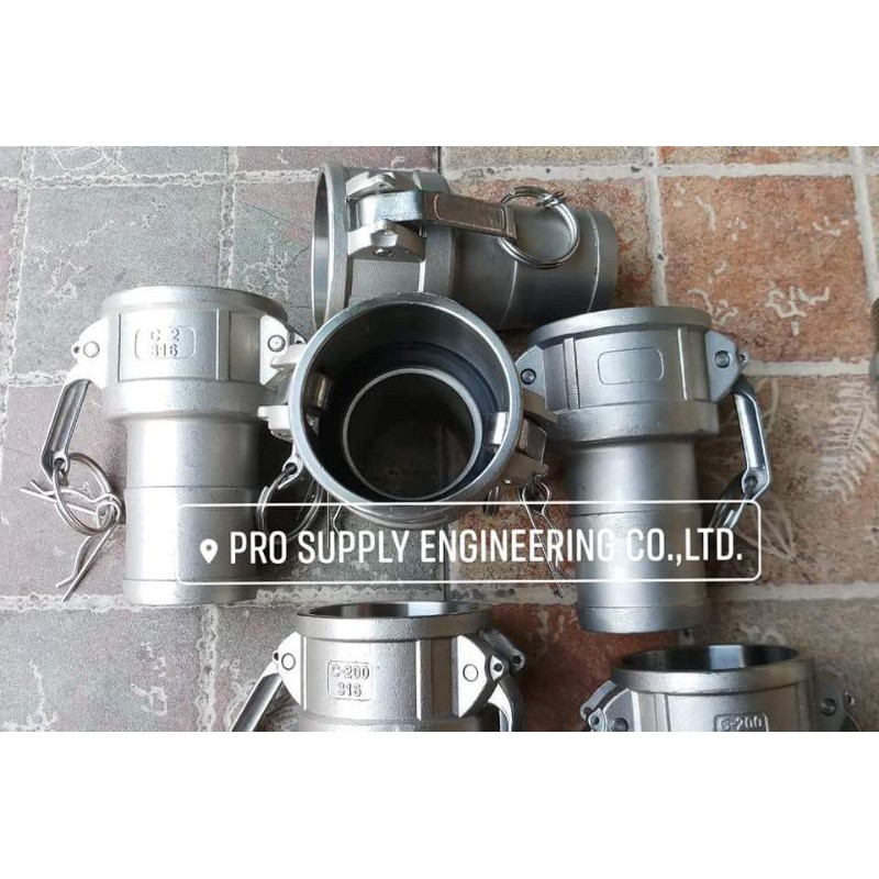 ข้อต่อสแตนเลส QUICK COUPLING SS316 PART C200 - viwj2r5tew - ThaiPick