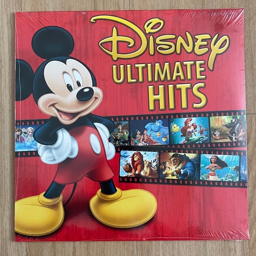 แผ่นเสียง Disney Ultimate hits : greatest disneys theme song รวมเพลง ...