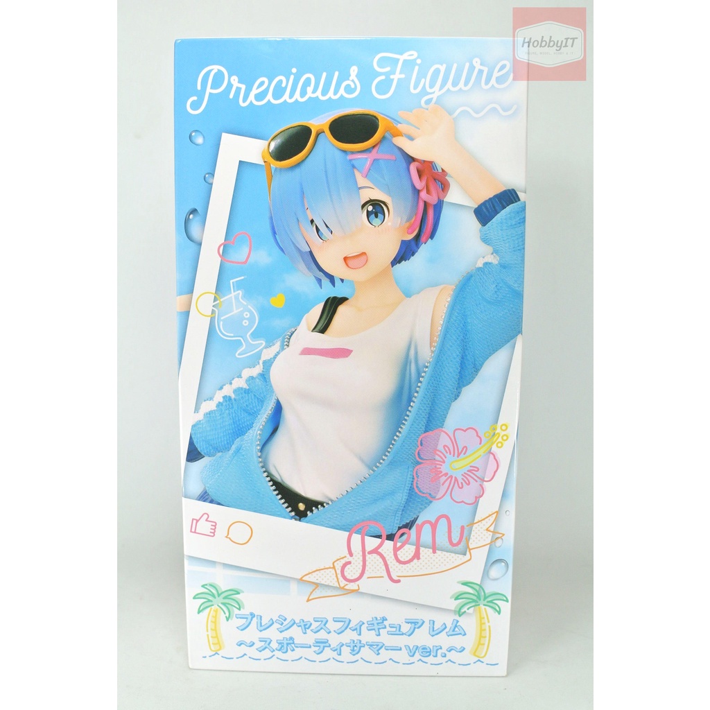 Re Zero Precious Figure Rem Sporty Summer Ver.Renewal งานแท้นำเข้าจาก ...