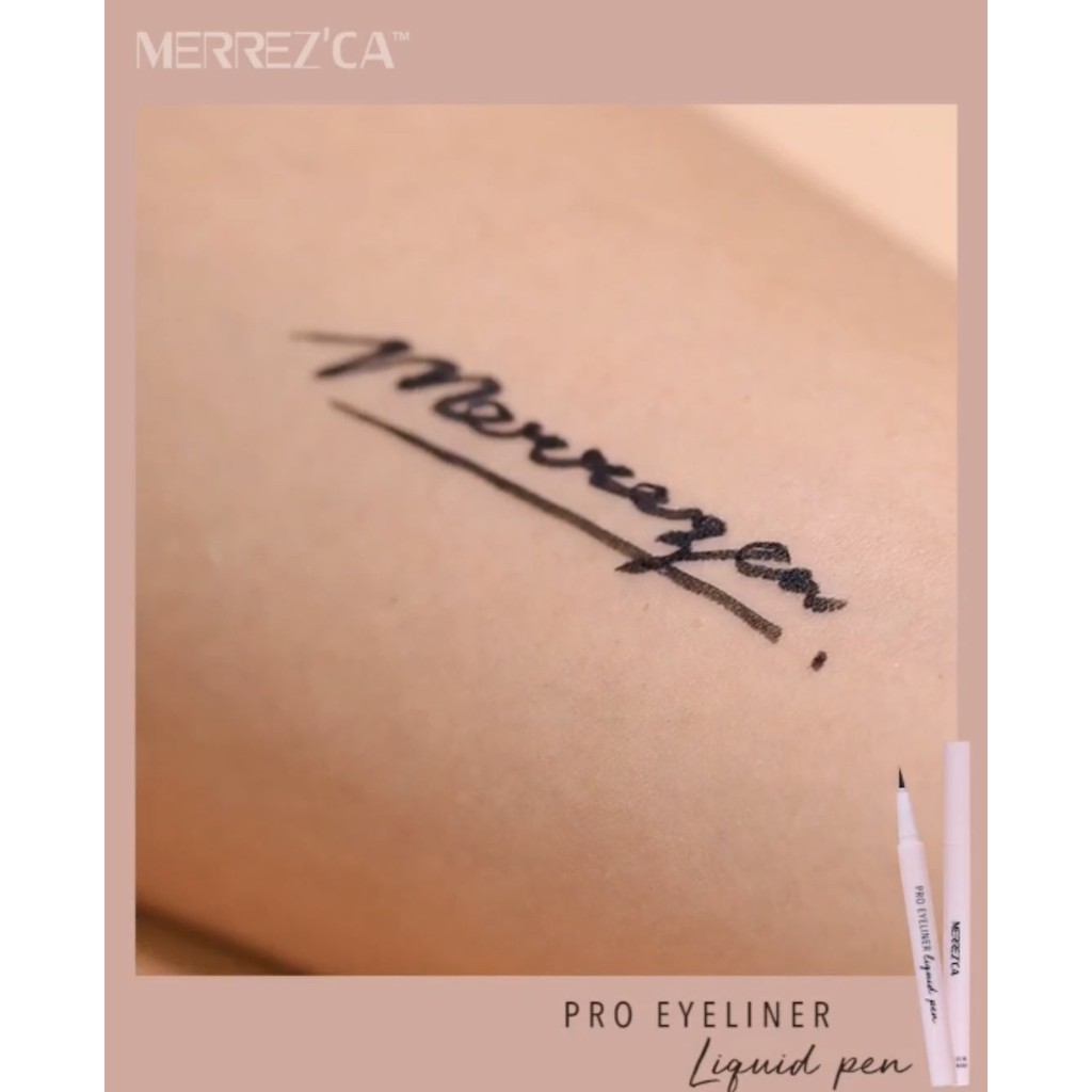 Boombeautyonline | Merrezca pro eyeliner liquid pen เมอเรสก้า อายไลเนอร ...