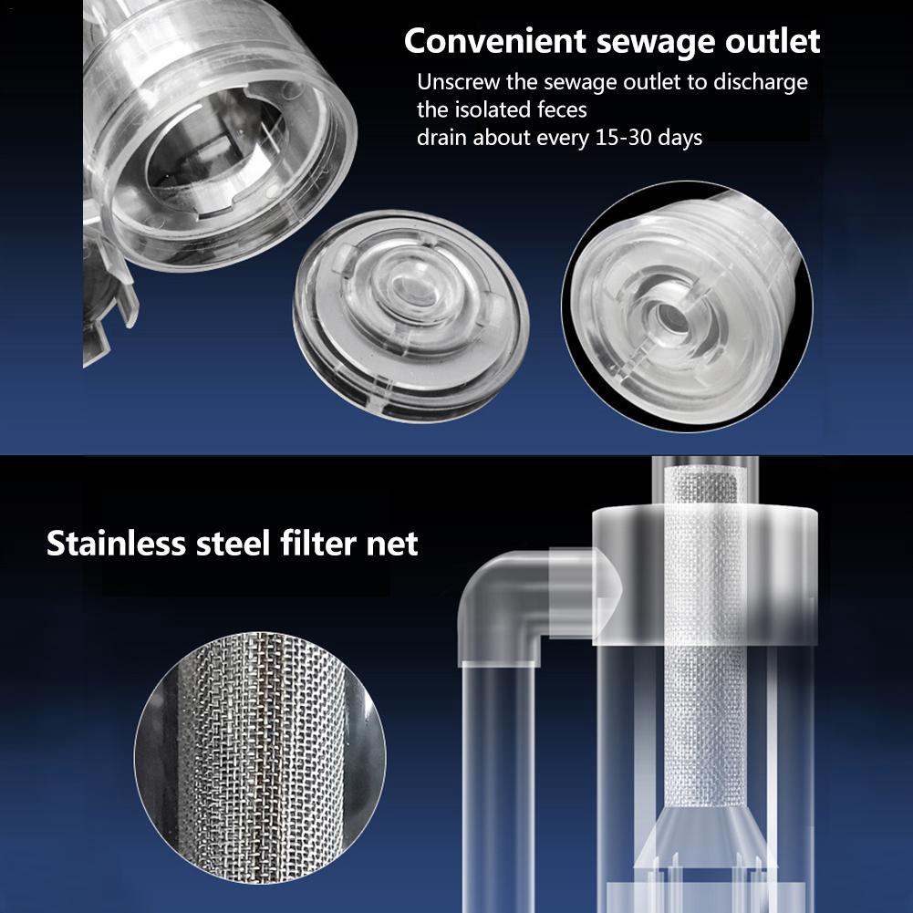 【han】Fish Tank Aquarium Cleanier Tool Fish Toilet Fish Tank Fecal ...