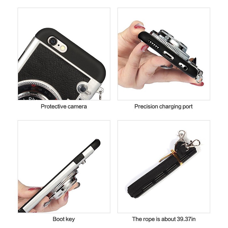 Emily in Paris Camera Case 3D Design Cover with Long Strap Rope for ...