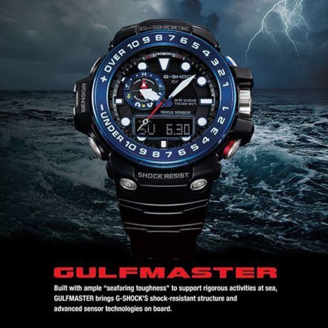ฟิลม์กระจกกันรอย สำหรับ G-SHOCK GULFMASTER GWN-1000 - 9h.premium - ThaiPick