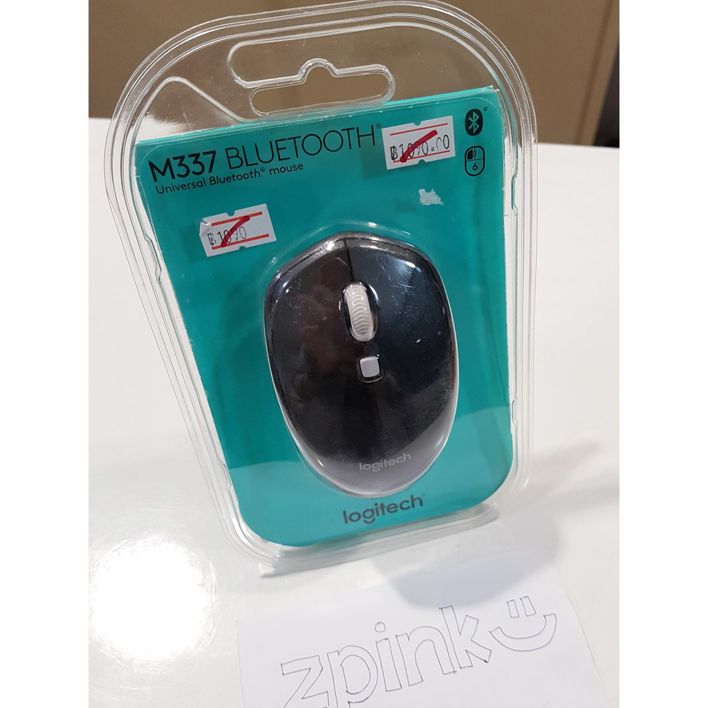 [มือสอง] Logitech M337 Universal Bluetooth Mouse - zpink - ThaiPick