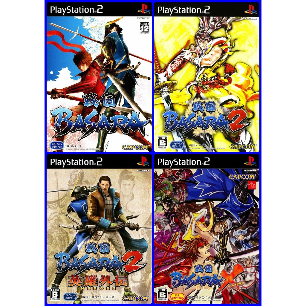 Sengoku Basara ทุกภาค PS2 แผ่นเกม PS2 | Shopee Thailand